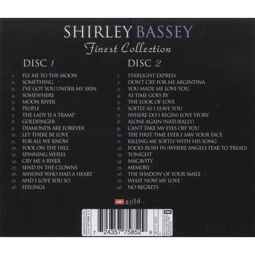 Finest Shirley Bassey Collection Cd Imported Shirley Bassey Music Buy Online In South