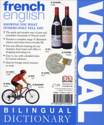 French-English Bilingual Visual Dictionary (English, French, Ansus ...