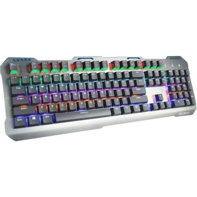 Foxxray Silver Wing USB Mechanical Gaming Keyboard (Silver) | Computers ...
