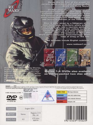 TV Series - Red Dwarf: Just The Shows - Vol.1 - Seasons I-IV (DVD, Boxed set) was sold for R106 ...