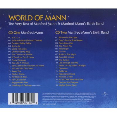 Manfred Manns Earth Band - World of Mann - The Very Best (CD, Eng Rmst): Manfred Manns Earth ...
